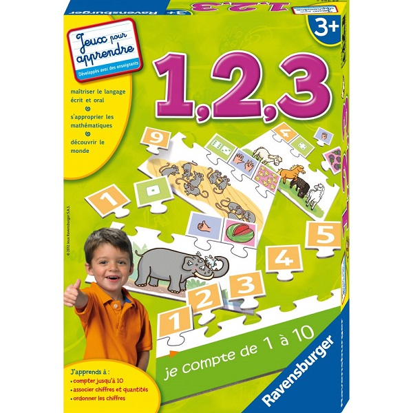 1, 2, 3 je compte de 1 à 10